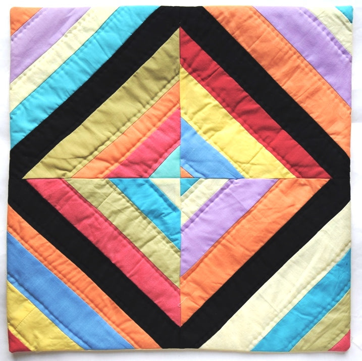 Cushion cover, patchwork, Frame – Zabbaleen Products